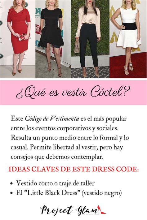 Cómo vestir tipo cóctel definición y ejemplos Project Glam