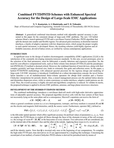 pdf combined fvtd pstd schemes with enhanced spectral accuracy for the design of large scale