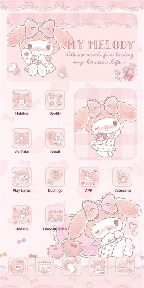 An Image Of A Pink Poster With Many Different Things On It S Back Side