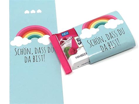 Kommunion Taufgeschenk Banderolen für Schokolade Konfirmation