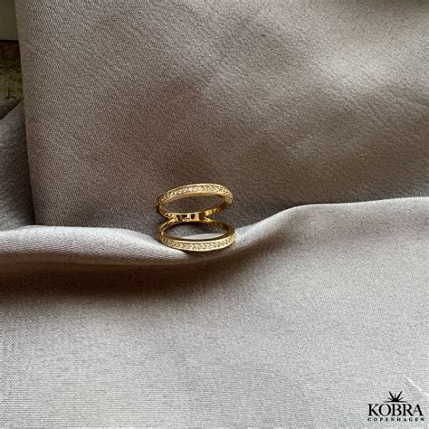 Dobbelt Ring I Guld