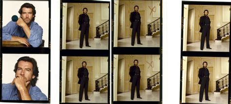 Pierce Brosnan As James Bond Contact Sheet Bond Contact 036 Iconic