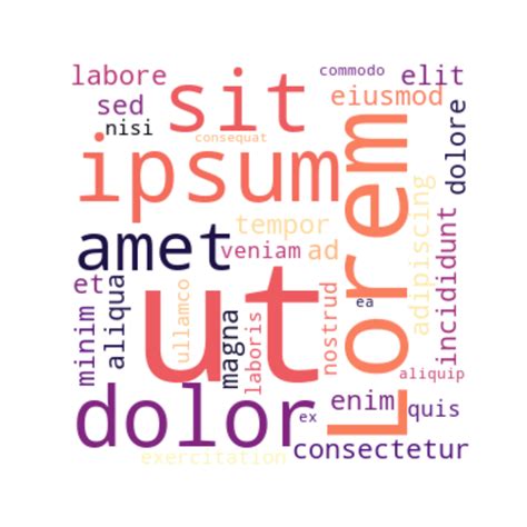 wordclouds in python python charts