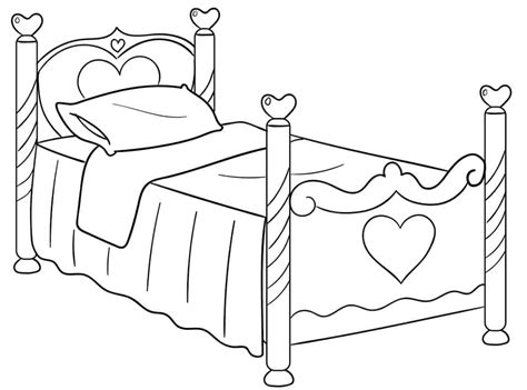 Desenhos De Cama Para Imprimir E Colorir Pintar The Best Porn Website