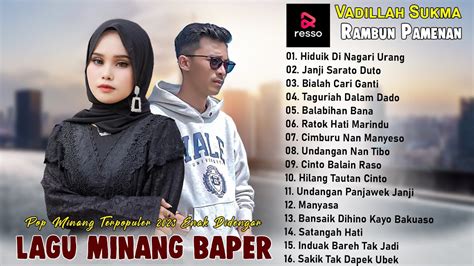 Lagu Minang Terbaru 2023 Viral TikTok Lagu Minang Terpopuler 2023