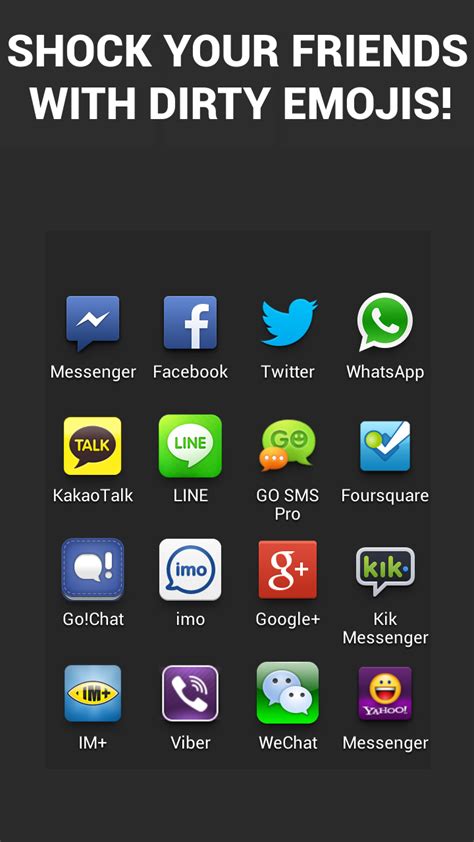 Aplicaci N Dirty Emojis En Amazon Appstore