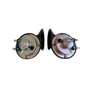Buzina Caracol Dupla Universal Grave Agudo 12v Mini Fiam Original