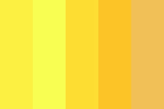 PSICOLOGIA DAS CORES AMARELO Paletas De Color Amarillas Paleta De
