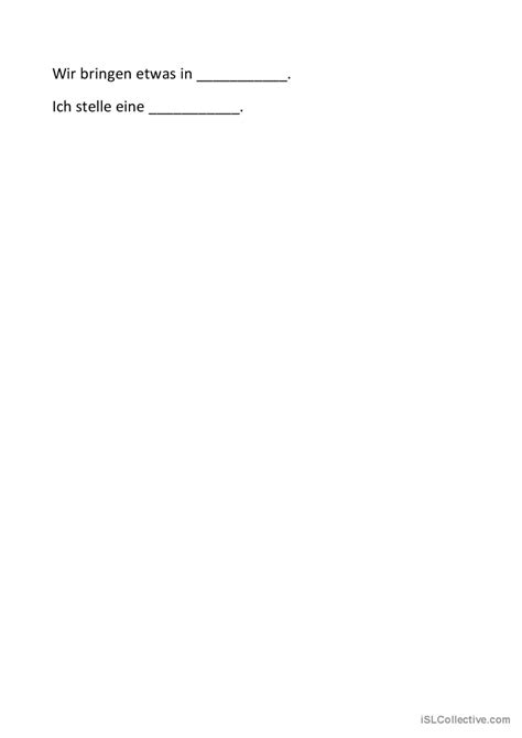 Nomen Verb Verbindung FV Deutsch DAF Arbeitsblätter pdf doc