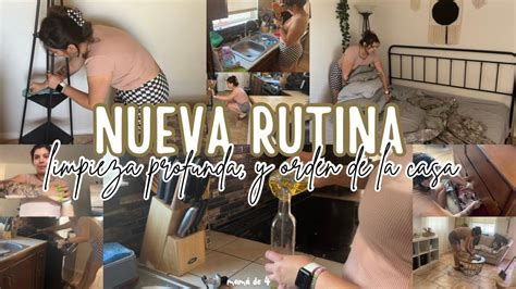 NUEVA RUTINA LIMPIEZA DE LA CASA EN LA MAÑANA LIMPIA CONMIGO