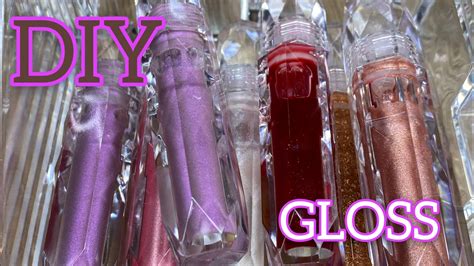 Diy Fabriquer Sa Collection De Gloss Tr S Simple Et Facile By