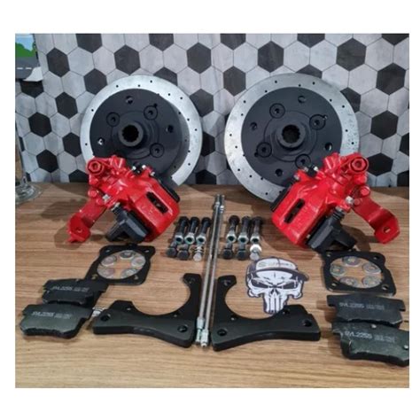 Kit Freio A Disco Traseiro Vw Fusca E Derivados 4x100 Shopee Brasil