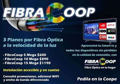 La Coope lanza FibraCoop su servicio de Internet por fibra óptica al