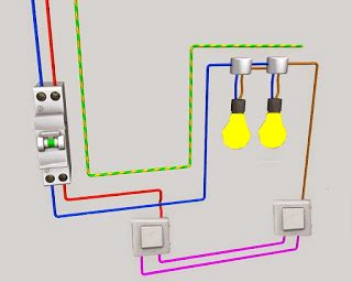 Schema Electrique Va Et Vient Schema Va Et Vient Cours Electronique