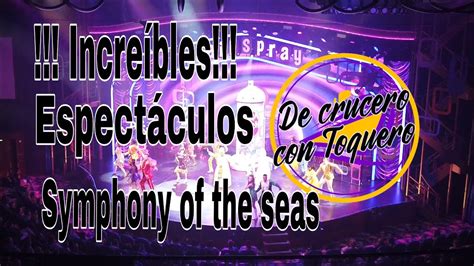 Todos los increíbles espectáculos que puedes ver en el Symphony of the