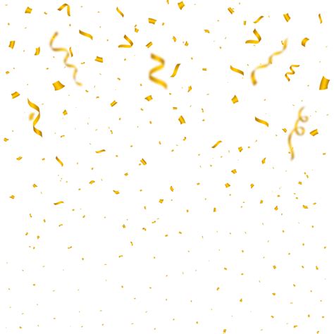 Blue Confetti Falling
