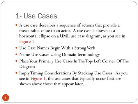 Ppt Uml Use Case Diagramming Guidelines Powerpoint Presentation Free