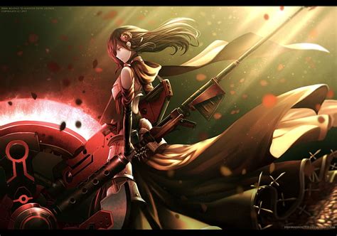 Anime RWBY Ruby Rose RWBY HD Wallpaper Wallpaperbetter