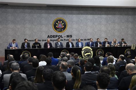 Novo Delegado Geral Assume Comando Do Trabalho Da Pol Cia Civil De Ms
