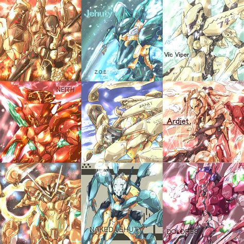 Jehuty Anubis Vic Viper Nephtis Dolores And 2 More Zone Of The