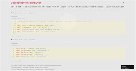 React Codesandbox