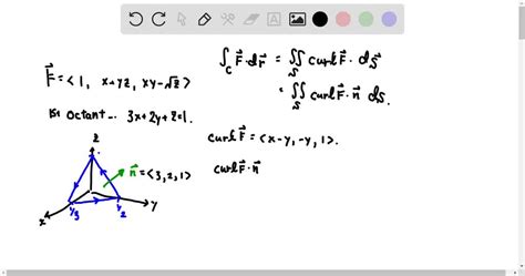 use stokes theorem to evaluate cf Â· drwhere… solvedlib