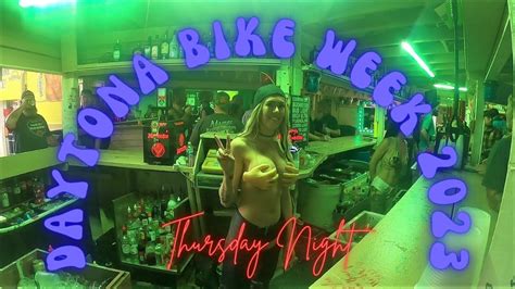 Daytona Bike Week 2023 Thursday Night 82nd Annual Daytona Beach