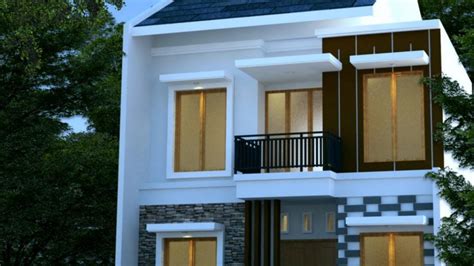 Denah Rumah Minimalis 2 Lantai