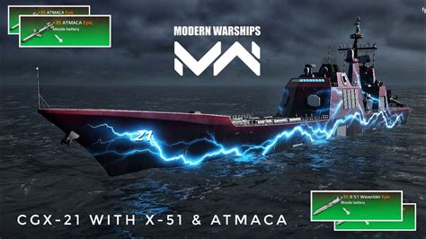 Modern Warships CGX 21 Best Coustom Build For Online Matches