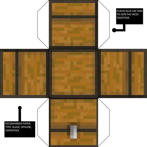 Minecraft Tnt Papercraft Papercraft Hinged Minecraft Chest Minecraft Porn Sex Picture
