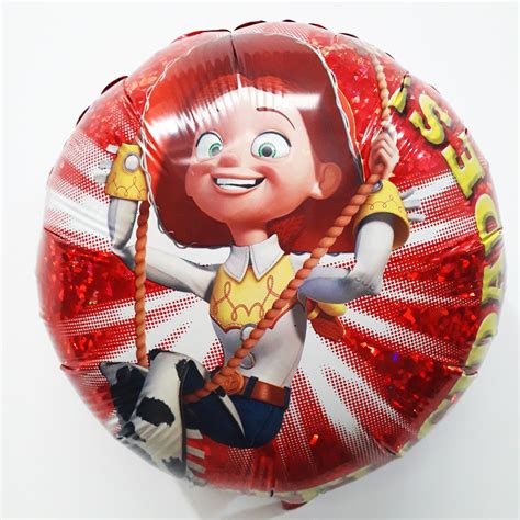 Globo Metalico Toy Story Jessy La Vaquerita Columpiando Felicidades De