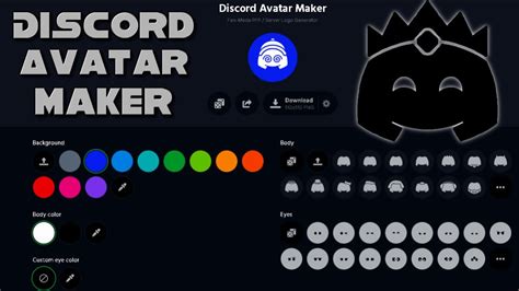 Discord Avatar Maker Make Your Own Discord Server Logo PFP For FREE