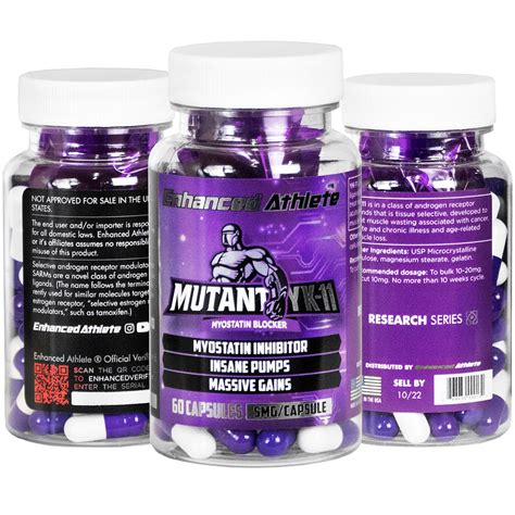 Enhanced Athlete YK 11 5mg X 60 Capsules Pumping Iron Store