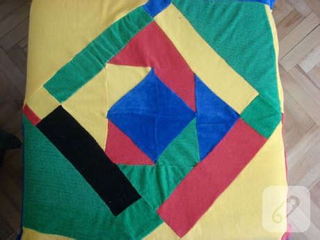 patchwork puf kılıfı 10marifet org