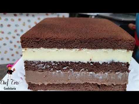 Bolo de Creme de Belga TRUFADO A MELHOR combinação para bolos YouTube