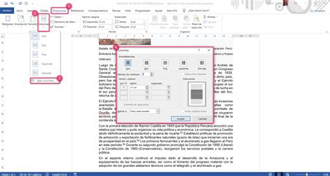 Divide Texto En Columnas En Word Guía Paso A Paso El Compartir Texto