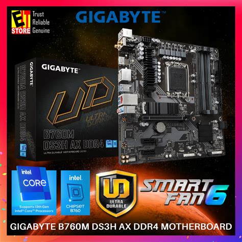 Gigabyte B M Ds H Ax Ddr Intel B Chipset Motherboard Shopee