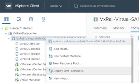 Deploy Omni Vm Dell Emc Networking Smartfabric Services Deployment
