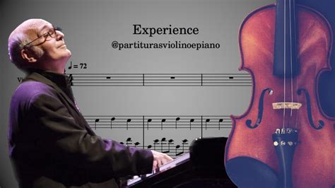 Experience Ludovico Einaudi Partitura Violino E Piano YouTube