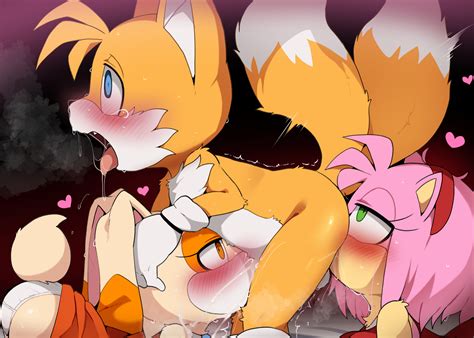 Post 5632622 Amyrose Creamtherabbit Dagasi Sonicthehedgehogseries Tails Comic