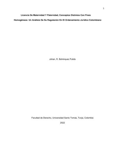 Licencia De Maternidad Y Paternidad Conceptos Distintos Con Fines