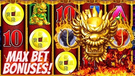 5 Dragons Deluxe Slot Machine MAX BET BONUSES Great Session With FREE