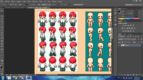 Rpg Maker Vx Ace Character Sprite Size And I Modified The Character