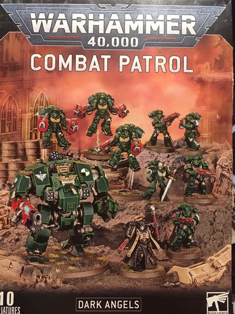 Dark Angels Combat Patrol Space Marine Army Painted Commission