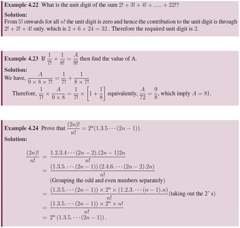 factorials definition formula solved example problems exercise mathematics