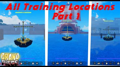 Gpo All Training Locations Part Lvl Youtube