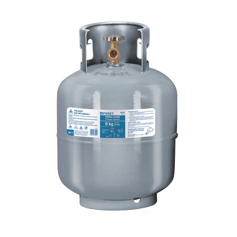 Ficha Tecnica Cilindro portátil para gas LP 20lb 9kg Foset