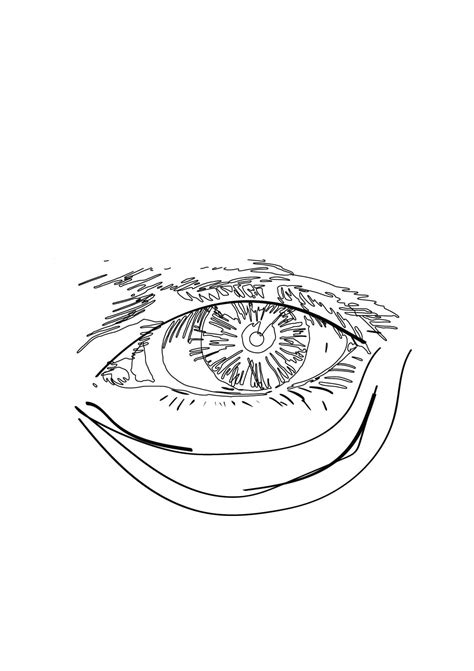 Dibujos De Ojo Para Colorear E Imprimir Coloringonly