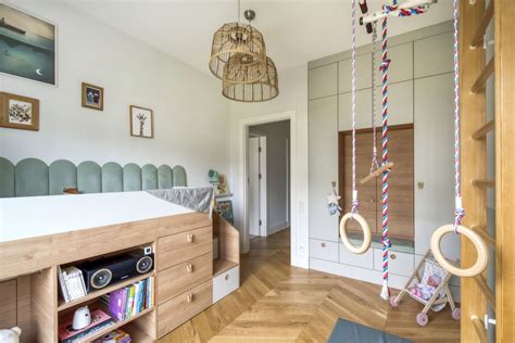 Piękne 65 metrowe mieszkanie Nowoczesny salon elegancka kuchnia