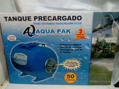 Tanque Hidroneuamtico Aqua Pak Litros Meses Sin Inter S